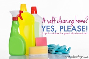A Self Cleaning Home? {Yes Please!} - Creative Home Keeper