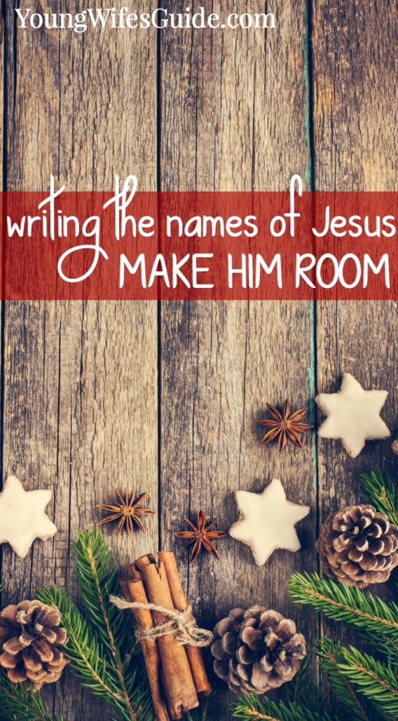 Writing the names of Jesus is such a simple thing yet it has the ...